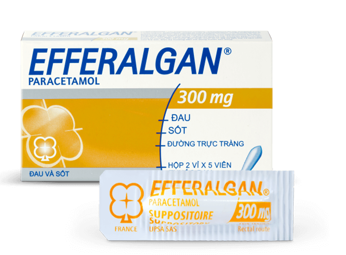 EFFERALGAN® PARACETAMOL 300 MG | UPSA Vietnam